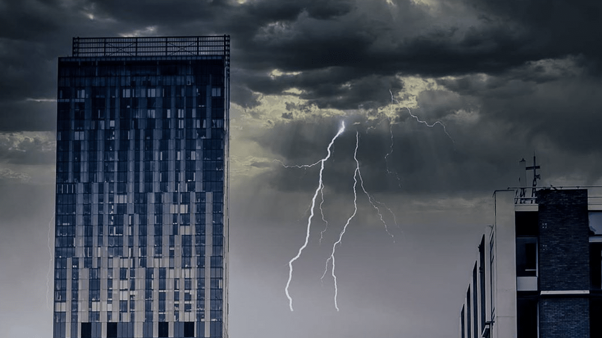 5 Striking Shots From Last Night's 'Silent Storm' Across Manchester ...
