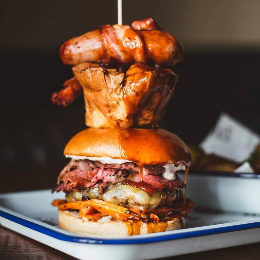 This Manchester Burger Joint Sells A Sunday Roast Burger Complete With ...
