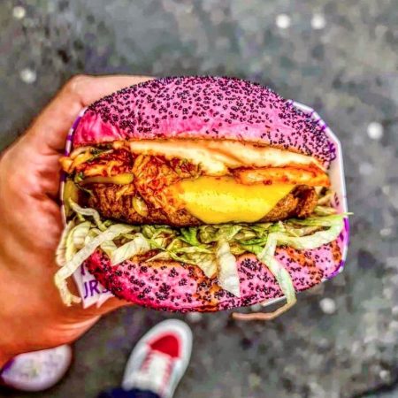 Wholesome Junkies: Valentine's Pink Burger Kits - Secret Manchester