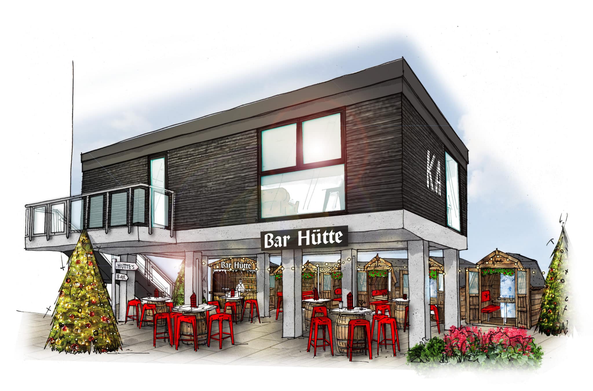 Bar Hütte: Manchester's Festive Alpine-Themed Huts With Karaoke