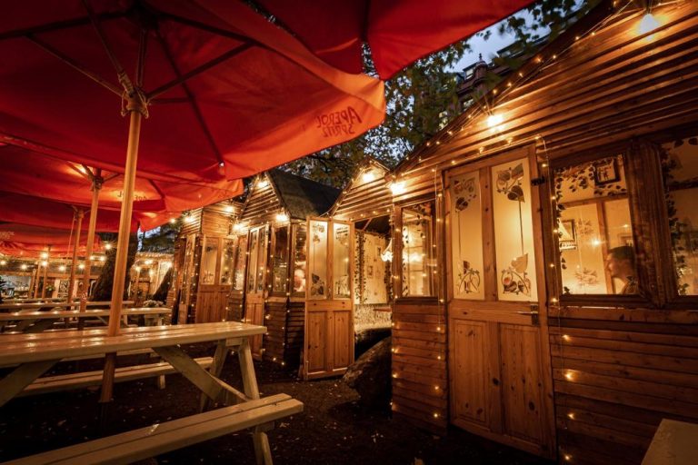 Mala Secret Garden Has Transformed Into A Wintery Alpine Village ...