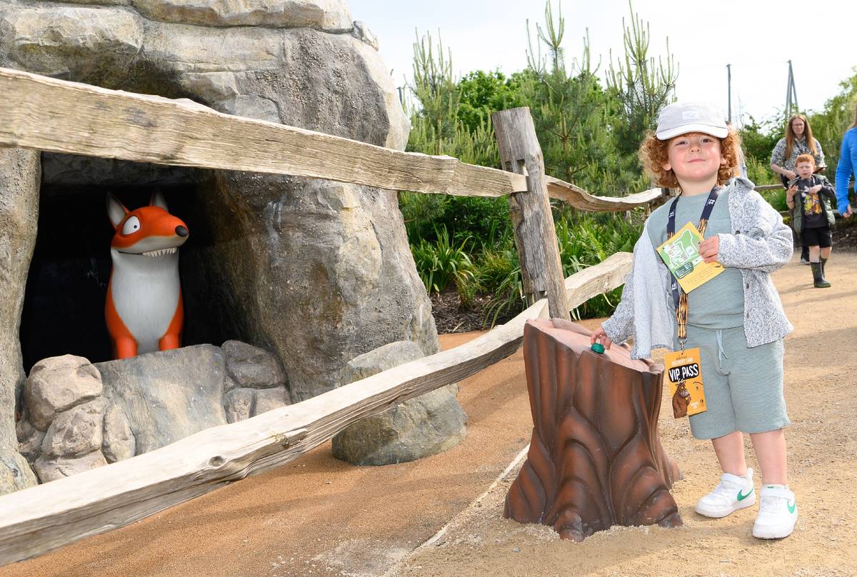 New Interactive Gruffalo Discovery Land Reopens At Twycross Zoo