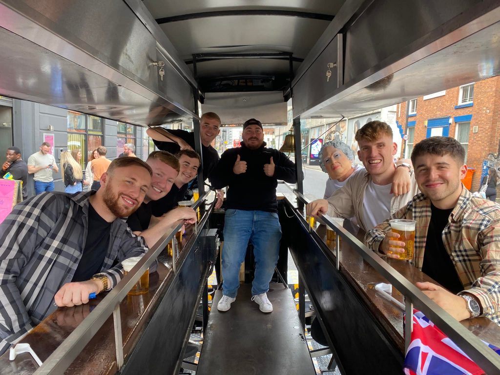 Manchester Now Has Its Own 'Party Bike' Where You Can Pedal And Booze ...