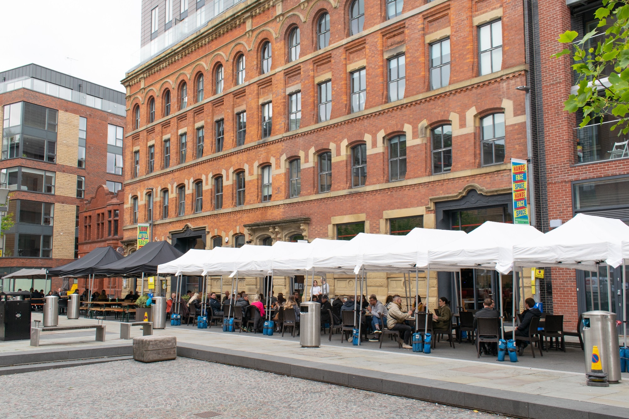 Cutting Room Square In Ancoats Temporarily Closed To Cars For Six Months