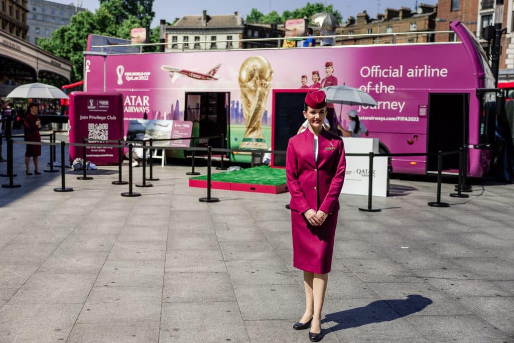 The Qatar Airways FIFA World Cup Bus Tour Heads To Manchester This Week
