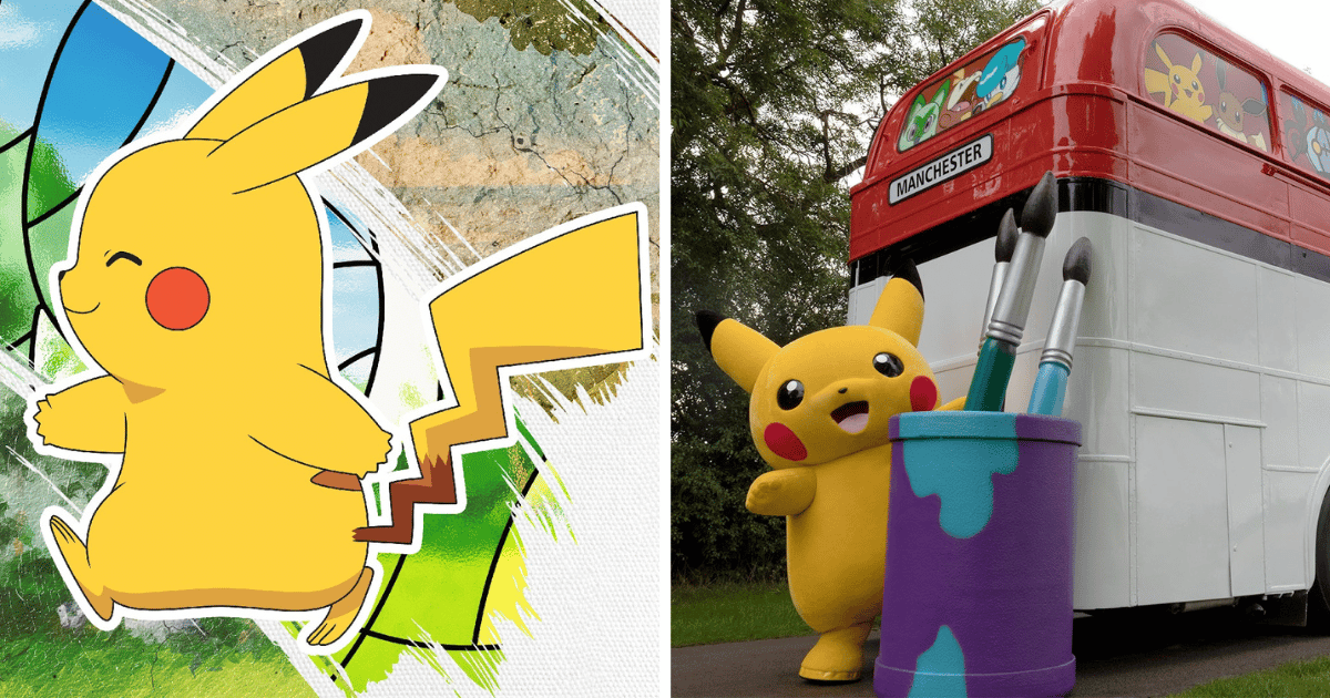A Pokémon Art Trail Is Coming To Manchester's Trafford Centre