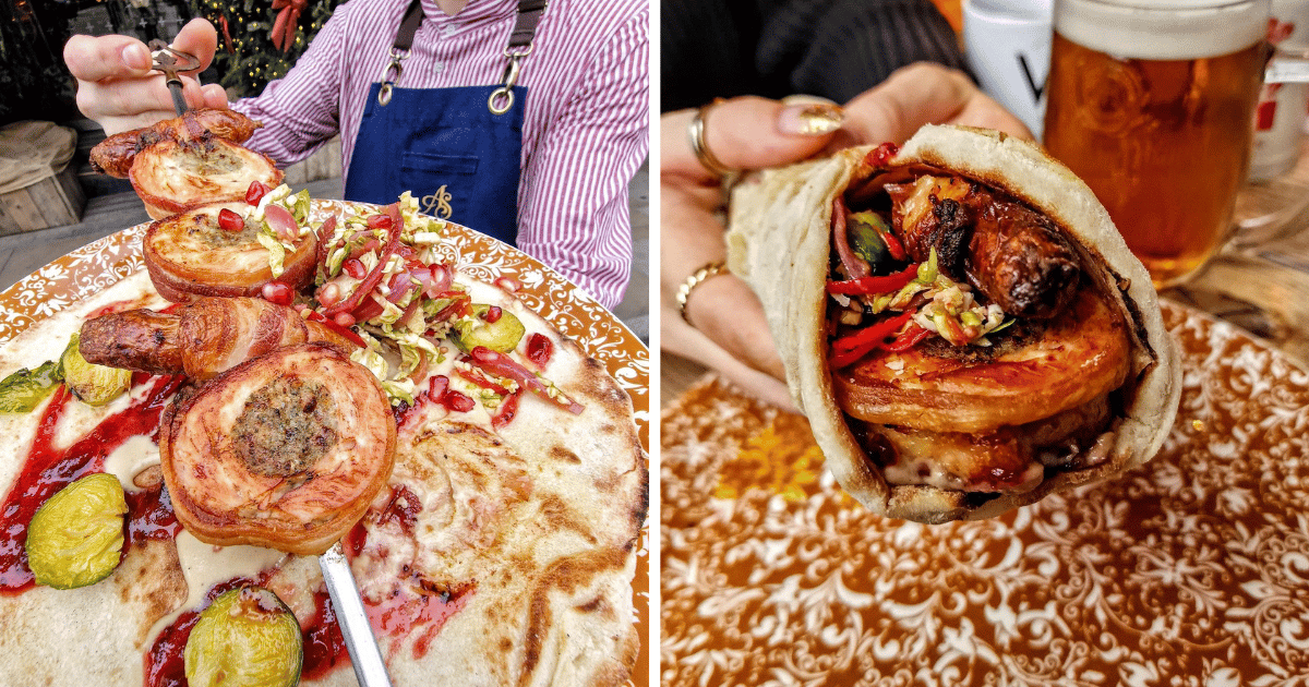 Albert's Schloss Launches Festive Kebab With Christmas Dinner Classics