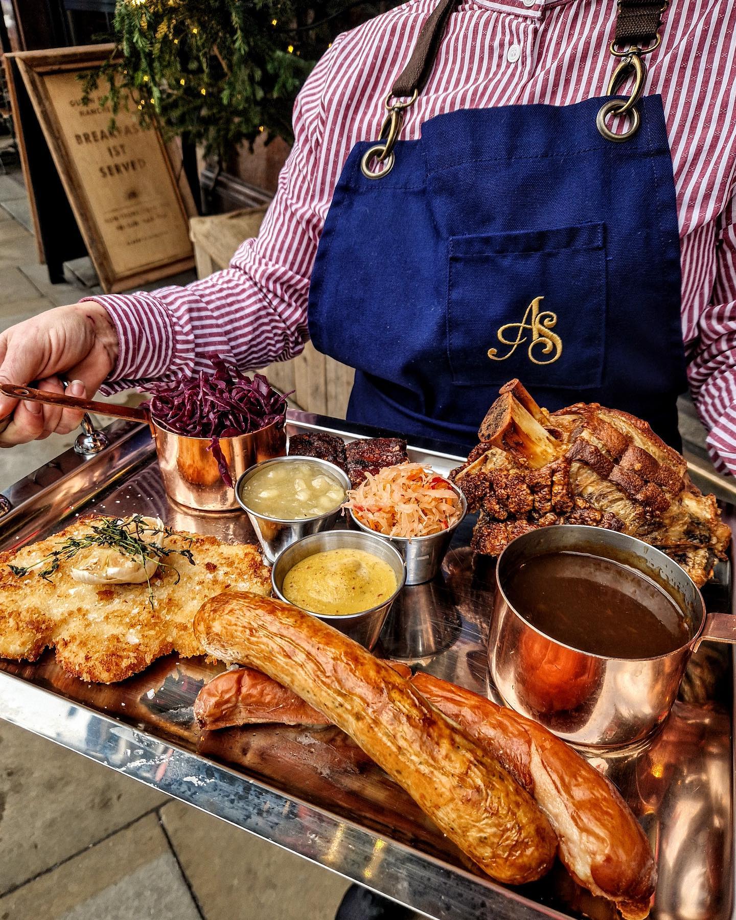 Albert's Schloss Launches Festive Kebab With Christmas Dinner Classics