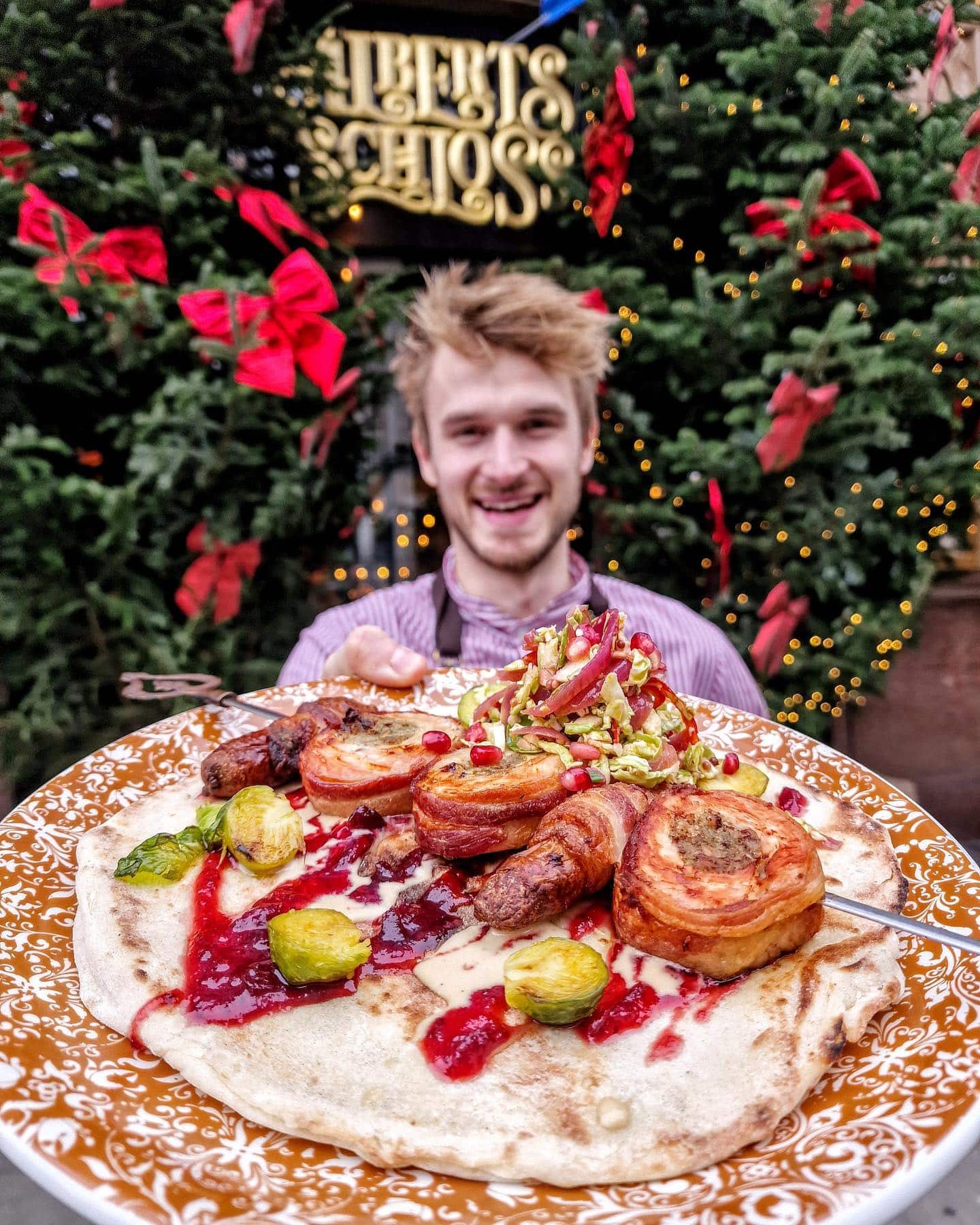 Albert's Schloss Launches Festive Kebab With Christmas Dinner Classics
