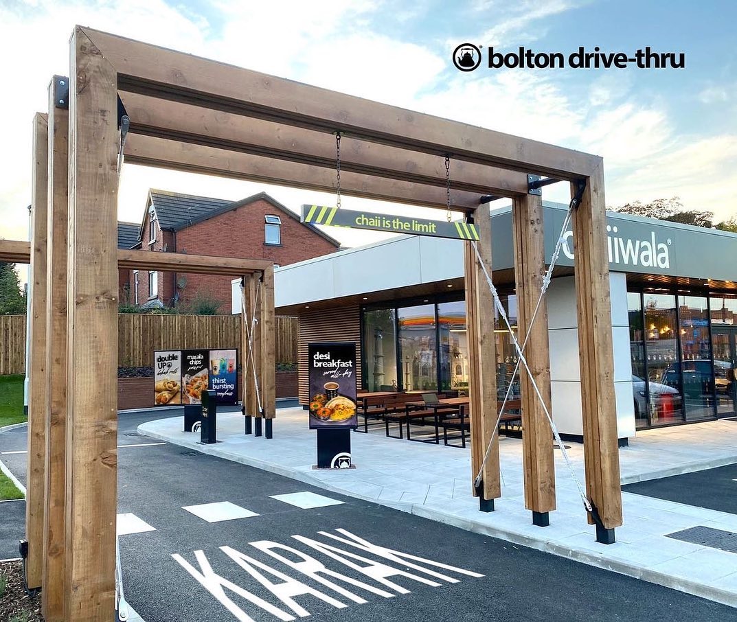 Chaiiwala Opens First Drive-Thru Indian Restaurant In Manchester