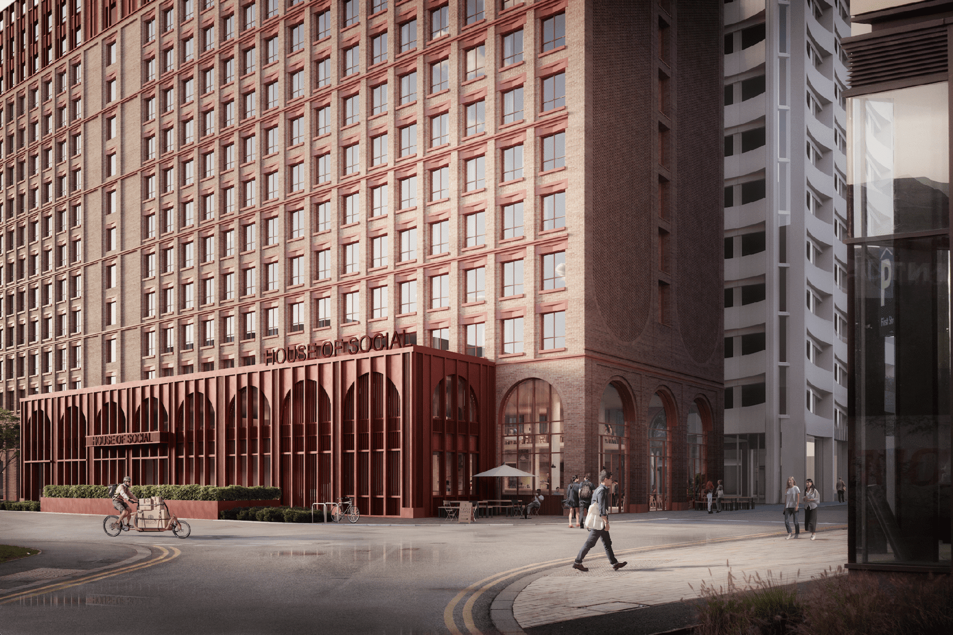 House Of Social: The First Street Student Living Complete With Food Hall