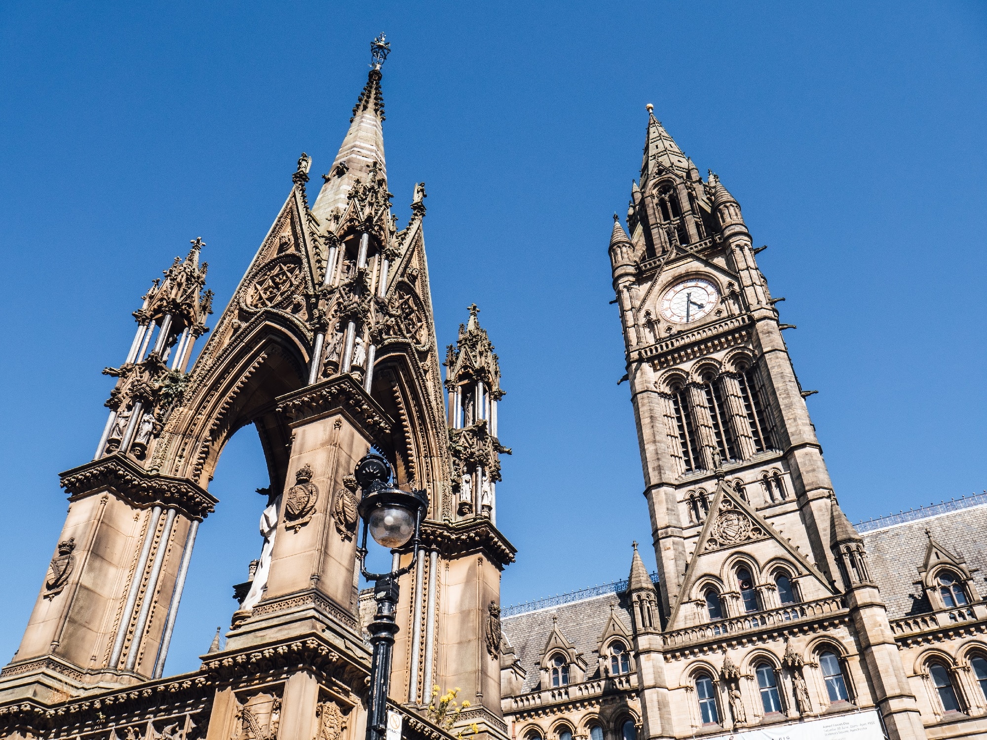 See The Huge Clock Hands From Manchester Town Hall Up Close