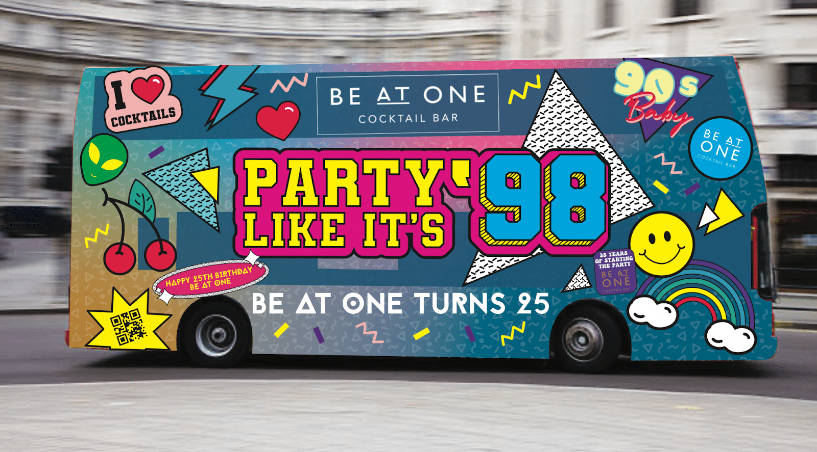 A Be At One Party Bus With Free Cocktails Is Coming To Manchester