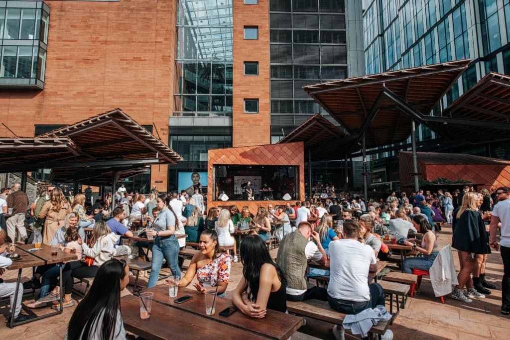The Best Outdoor Dining Spots In Manchester