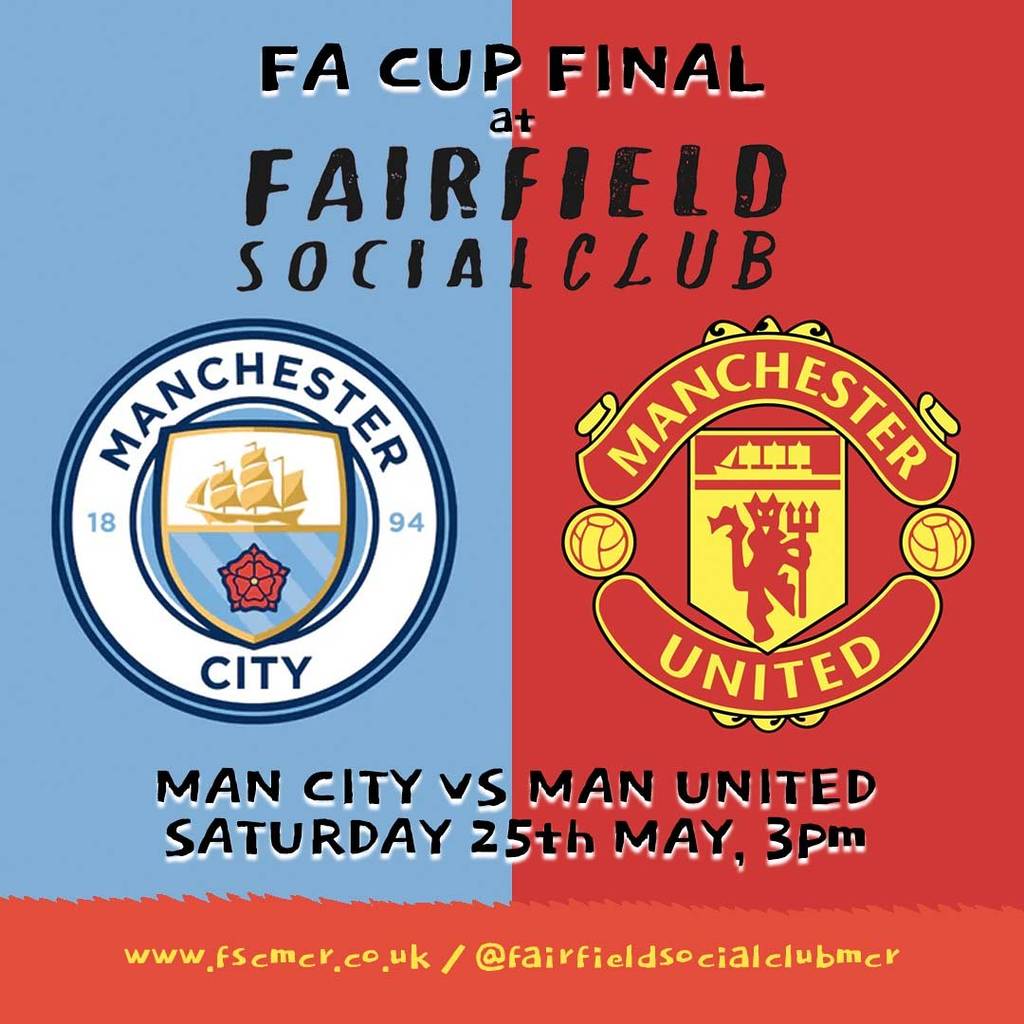 Where To Watch The All Manchester FA Cup Final In The City