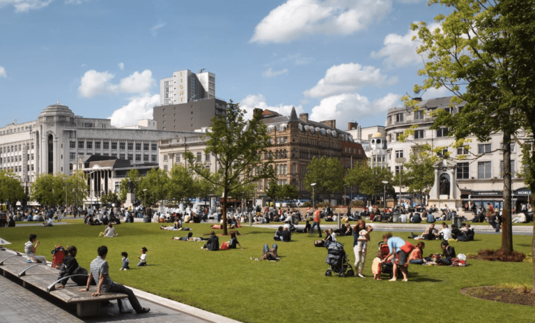 Manchester is finally revealing its new design for Piccadilly Gardens ...