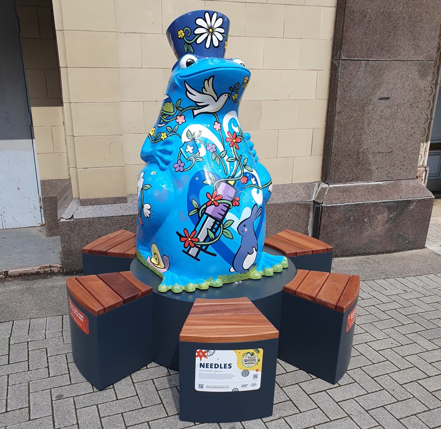 A Giant, Colourful Frog Sculpture Trail Has Returned To Stockport