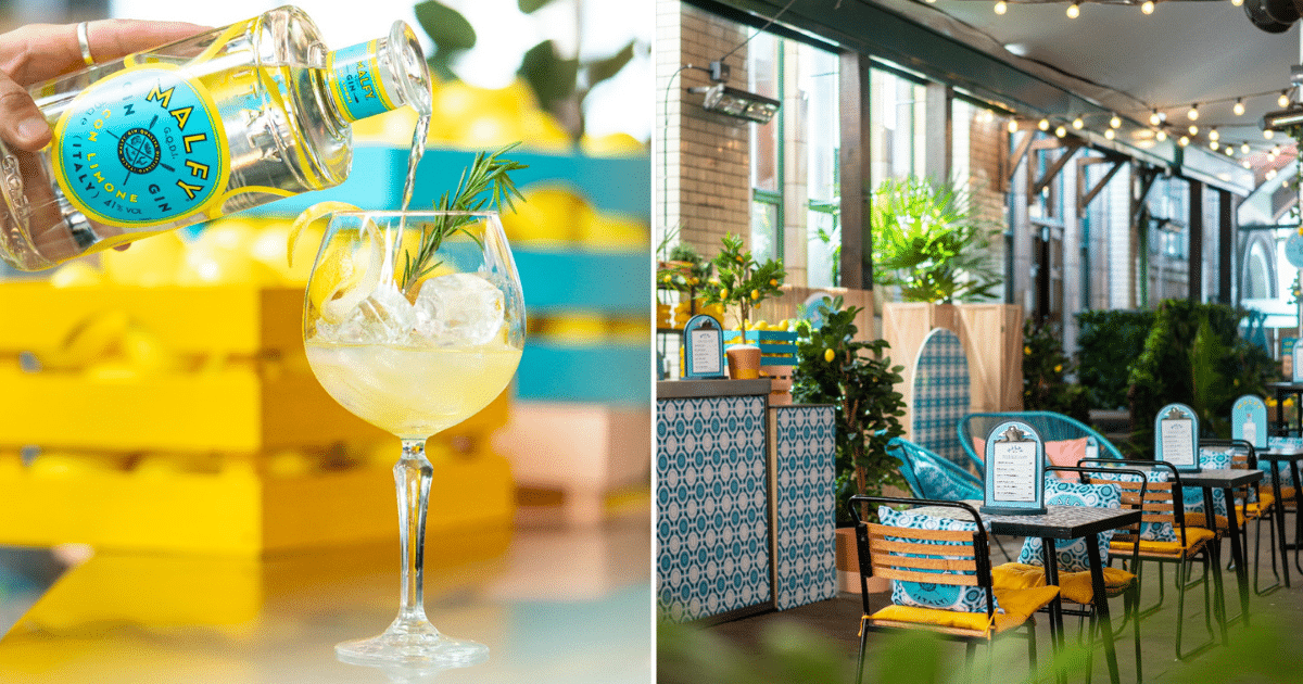 Enjoy Malfy Gin Slushes & Spritzes At The Refuge Summer Terrace