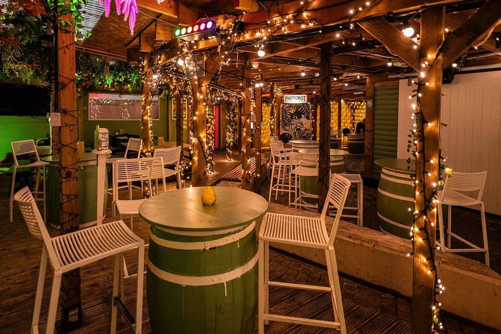 A Christmas Party Yurt Has Arrived At The Lawn Club Manchester