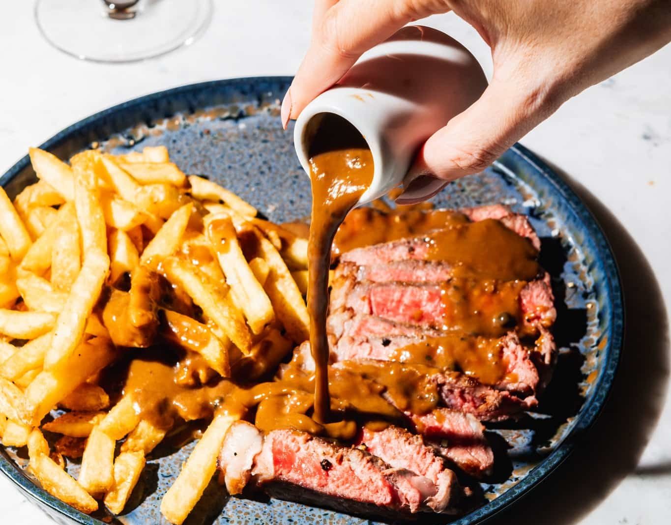 You Can Get Bottomless Steak Frites At Garten Bar In Manchester ...
