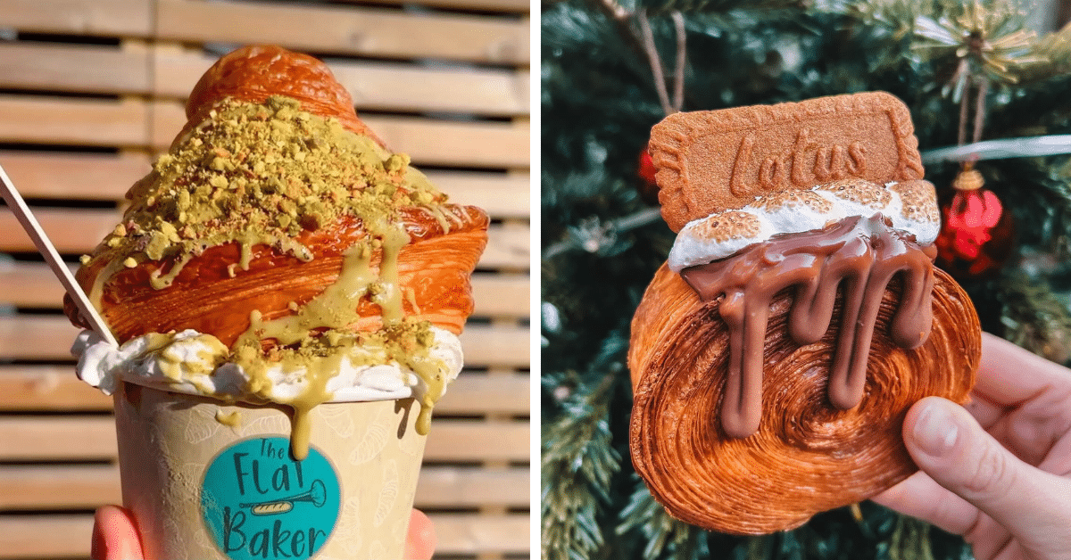 The Flat Baker Is Serving Pistachio Croissants At Manchester Christmas ...