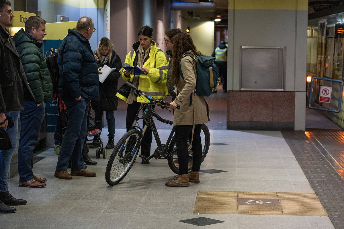 Trial For Allowing Bikes On Trams In Greater Manchester Begins