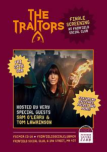 Watch 'The Traitors' Final On The Big Screen At Fairfield Social Club