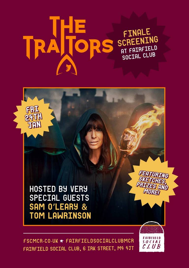 Watch 'The Traitors' Final On The Big Screen At Fairfield Social Club