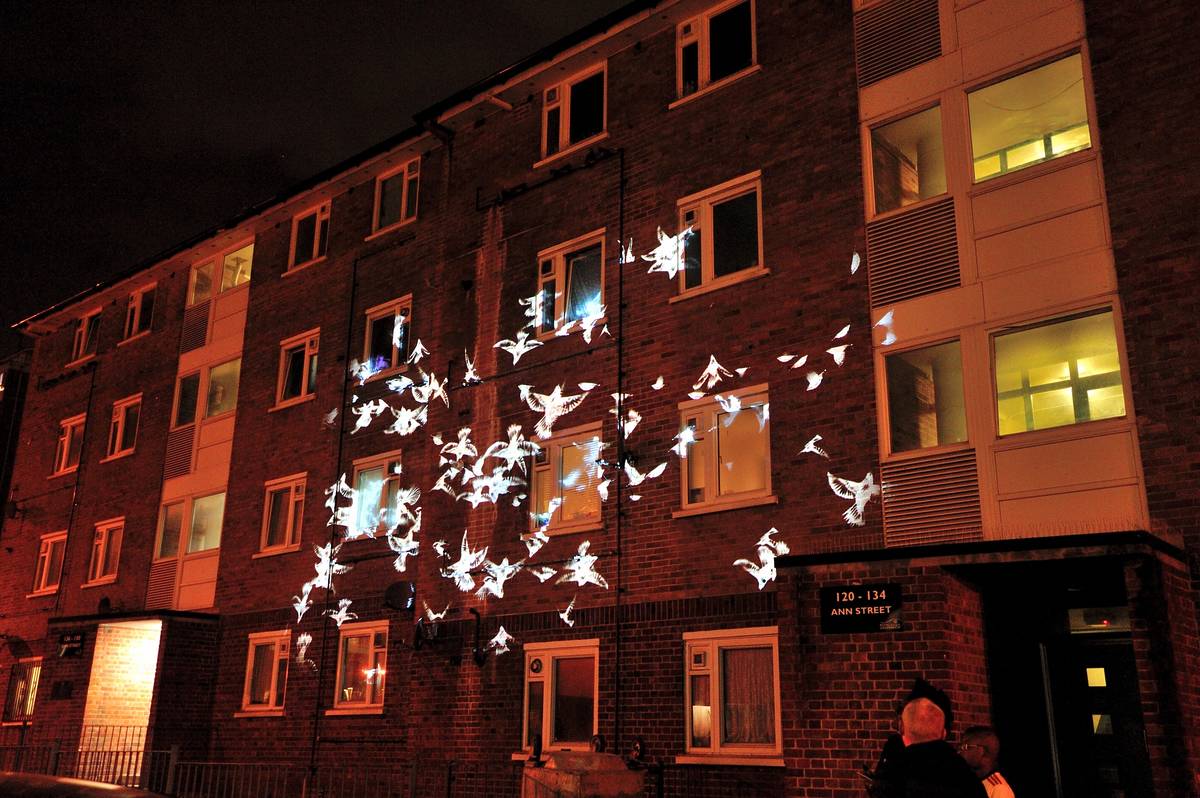 Mystery Bird: The Art Installation Illuminating The Streets Of Eccles ...