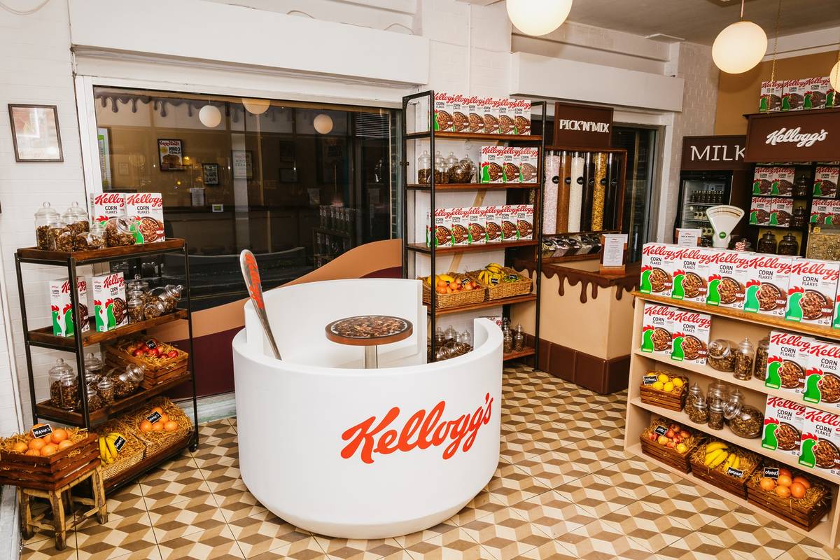 A Kellogg's 'Corn-er Shop' With Free Cereal Is Coming To Manchester ...