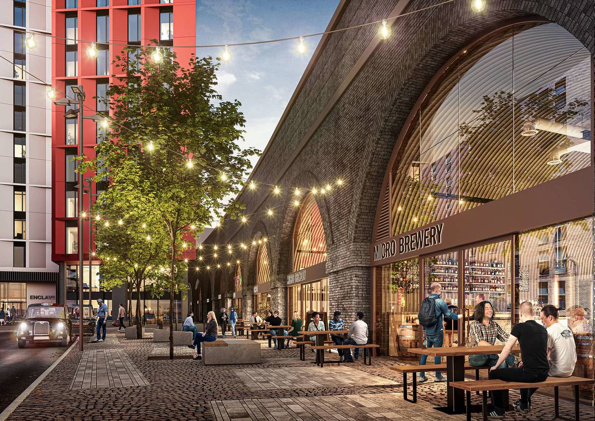 Railway Arches In Greengate Area Of Salford To Be Transformed