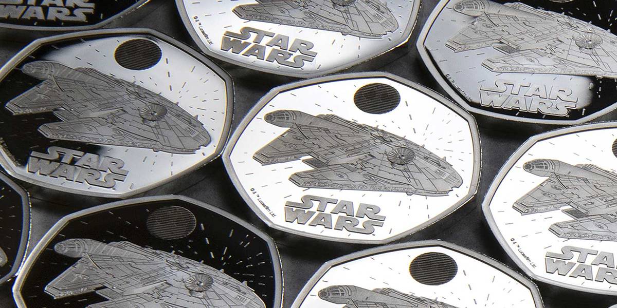 The Royal Mint Release Special 'Millennium Falcon' 50p Coin