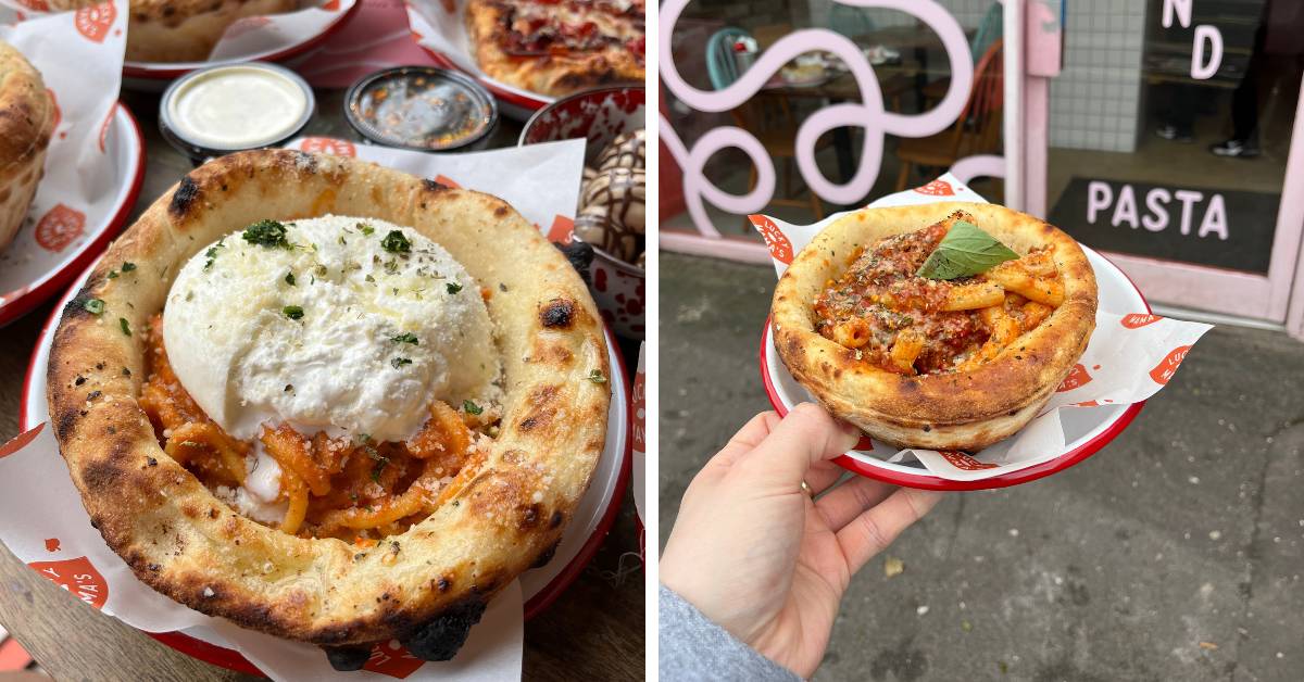 Lucky Mama's: The Manchester Spot Serving Pasta-Filled Pizza Bowls