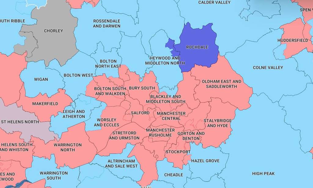 General Election Results 2024: How Greater Manchester Voted