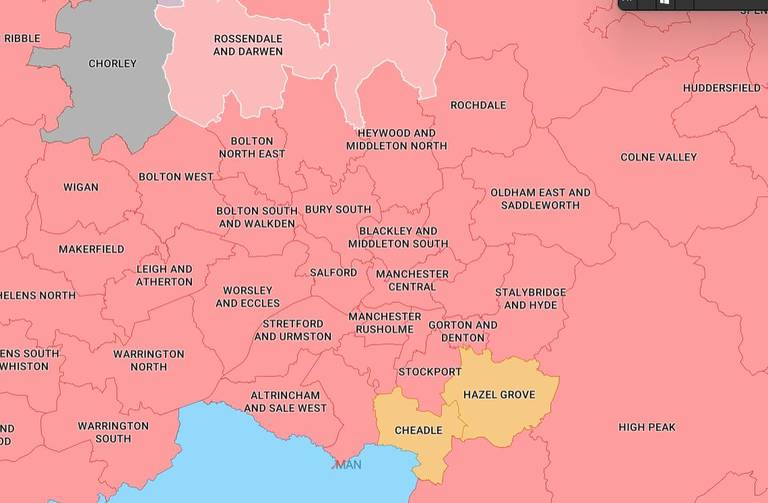 General Election Results 2024: How Greater Manchester Voted