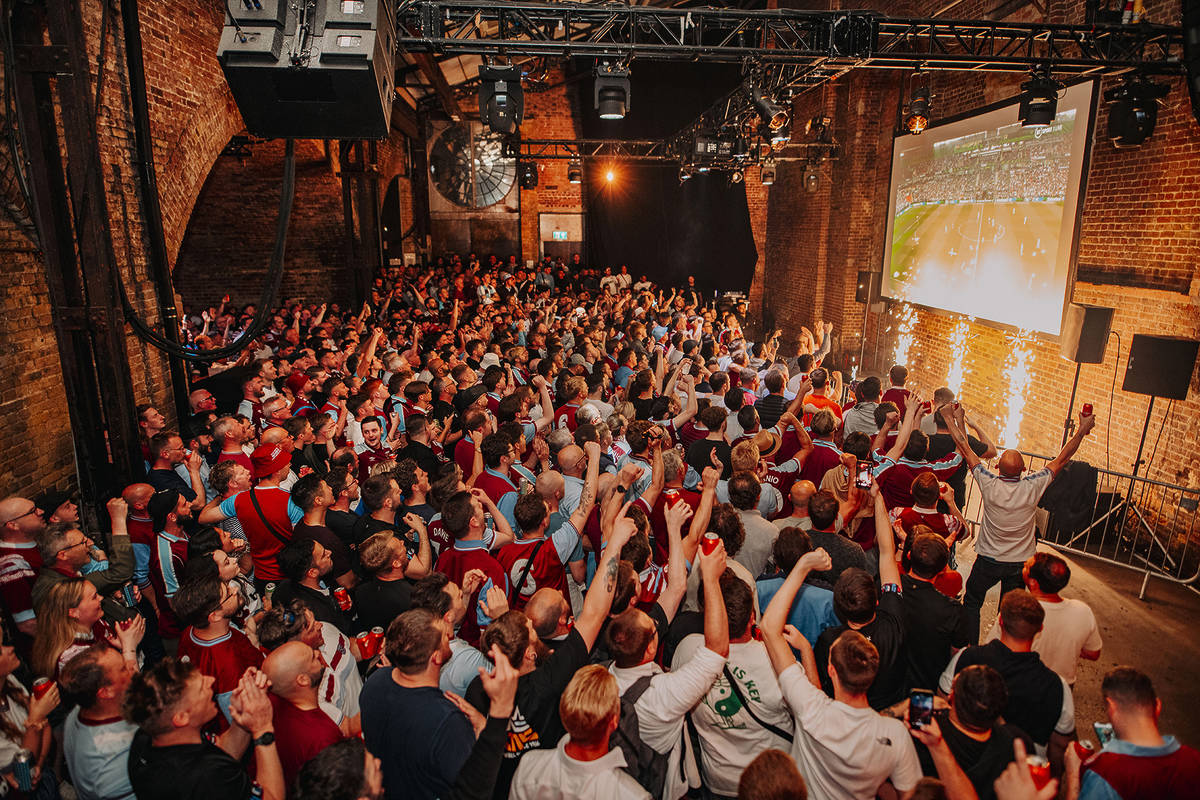 Watch The England Euros Final At The Biggest Fan Park In Manchester