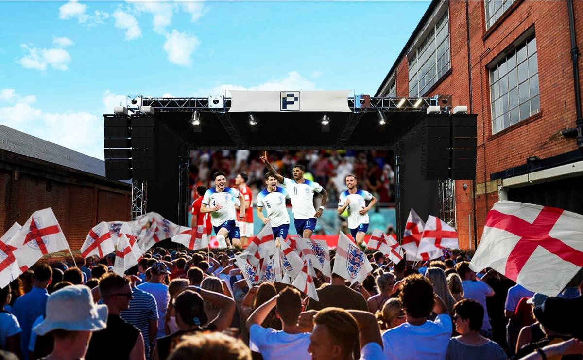 Watch The England Euros Final At The Biggest Fan Park In Manchester