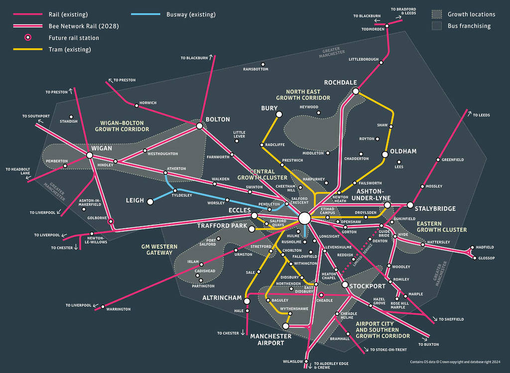 Map Revealed Showing Manchester Bee Network Expansion Plans