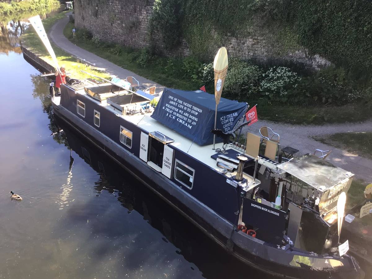 Crepe Factory Afloat Serves Up Pancakes On Manchester's Canals