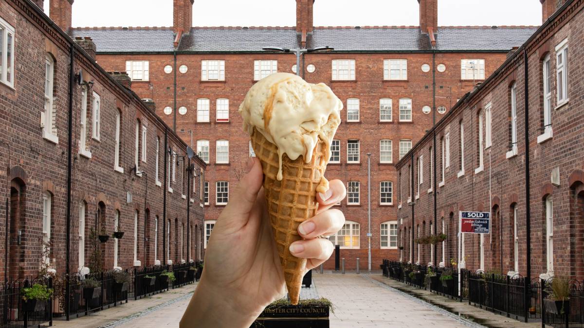 The Ice Cream Cone Was Invented In Little Italy In Manchester