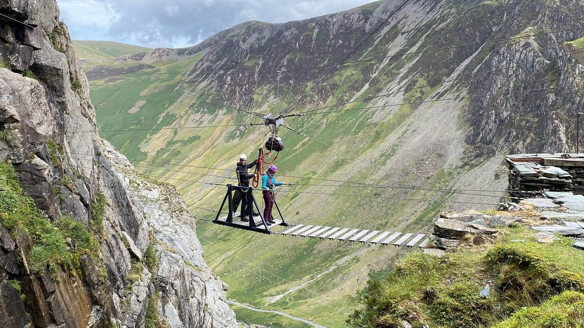Infinity Bridge: Europe's Longest Wire Bridge Near Manchester