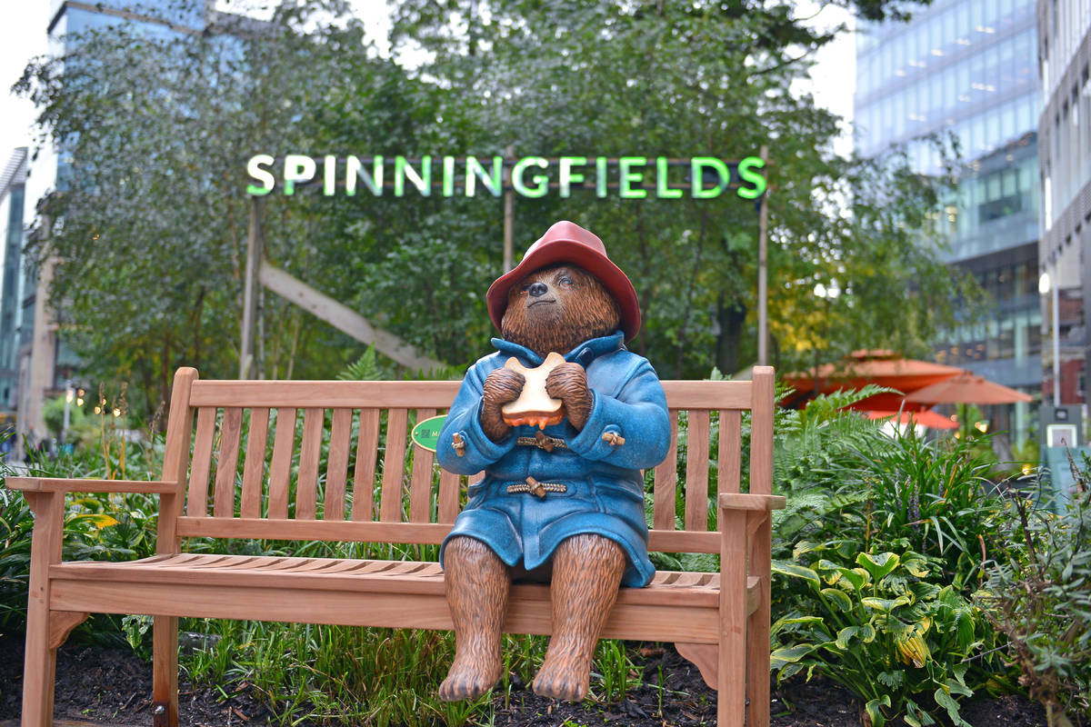 Paddington Bear Statue Unveiled In Manchester As Part Of Trail