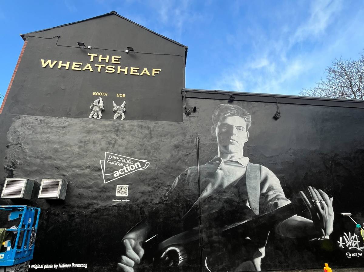 The Smiths Bassist Andy Rourke Honoured With New Mural