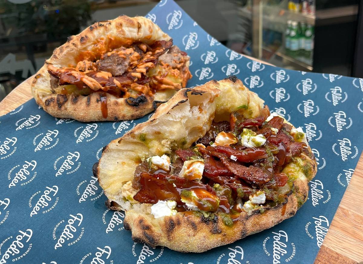 Foldies: The Folded Pizza-Style Sandwich Shop In Manchester