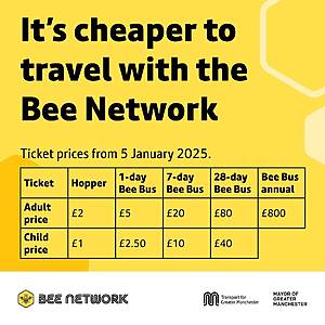 All Greater Manchester Buses Have Joined The Bee Network