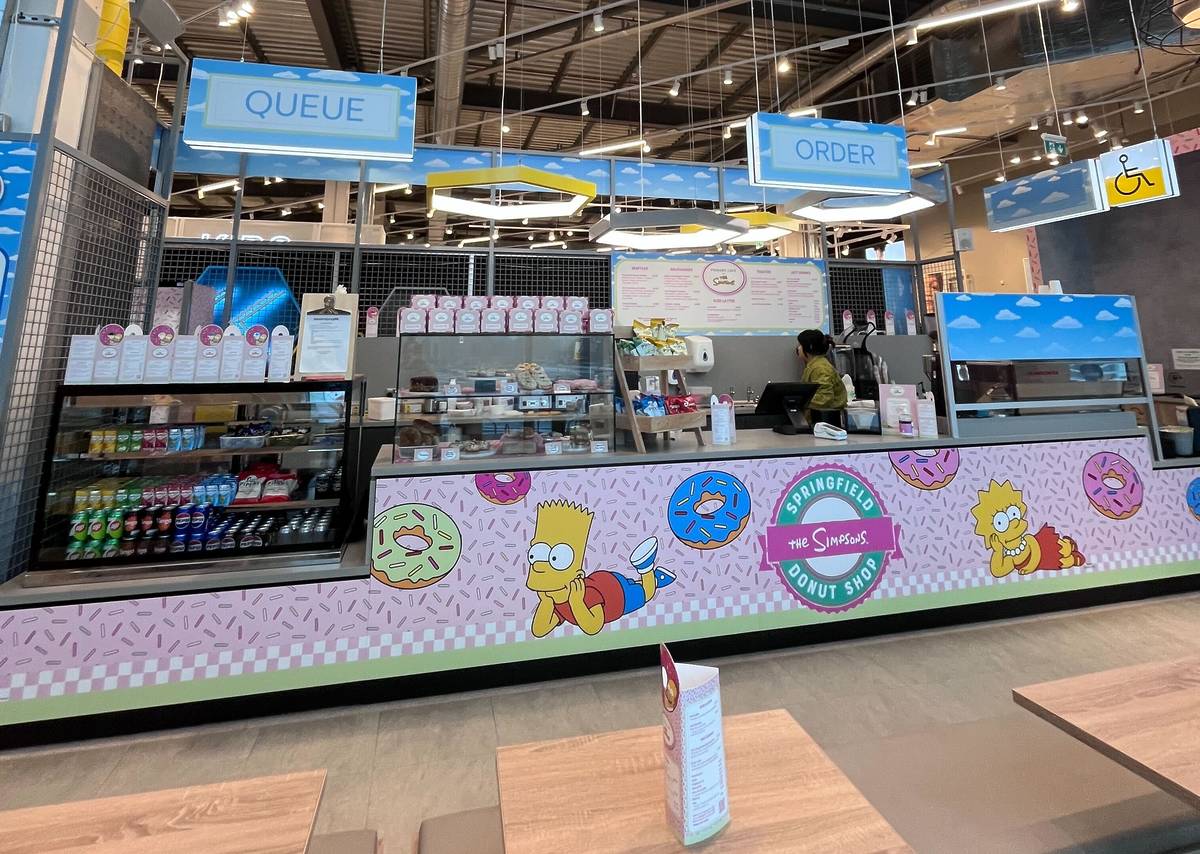 The Simpsons Cafe Has Arrived At Manchester Primark Stores