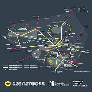 All 96 Train Stations Set To Join Bee Network Rail Revealed