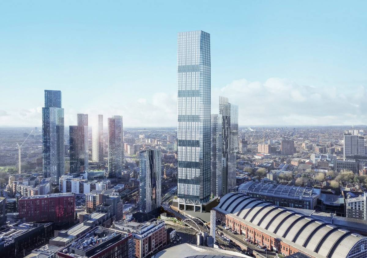 Tallest Manchester Skyscraper Viadux Phase Two Approved