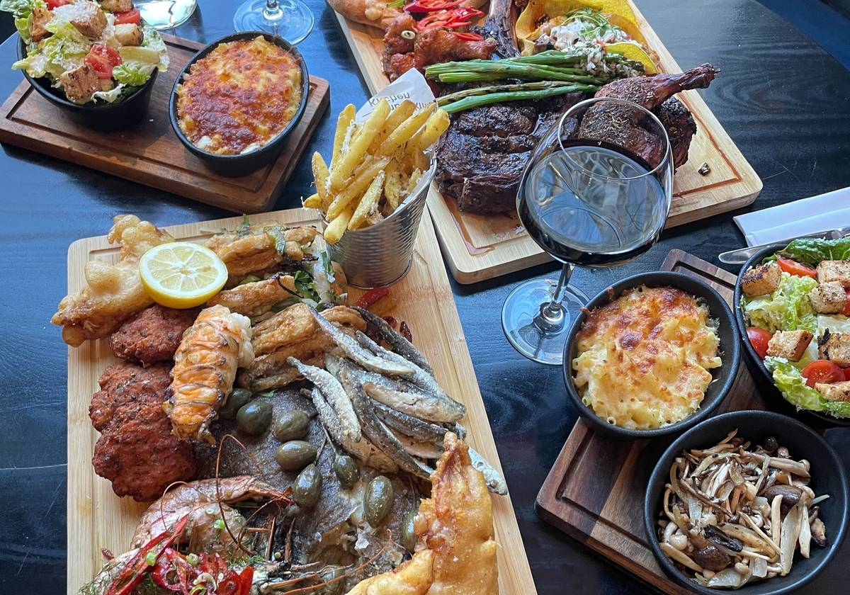 Embankment Kitchen Is Serving Up Huge 'Caveman' Platters