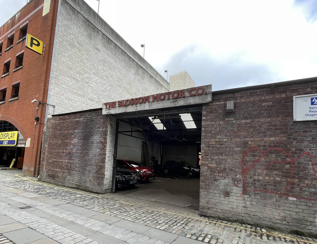 Manchester MOT Garage To Become Blossom Market Food Hall